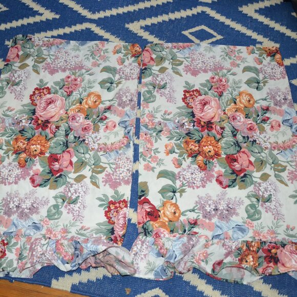 Ralph Lauren | Bedding | Ralph Lauren Allison Multi Floral Ruffled ...